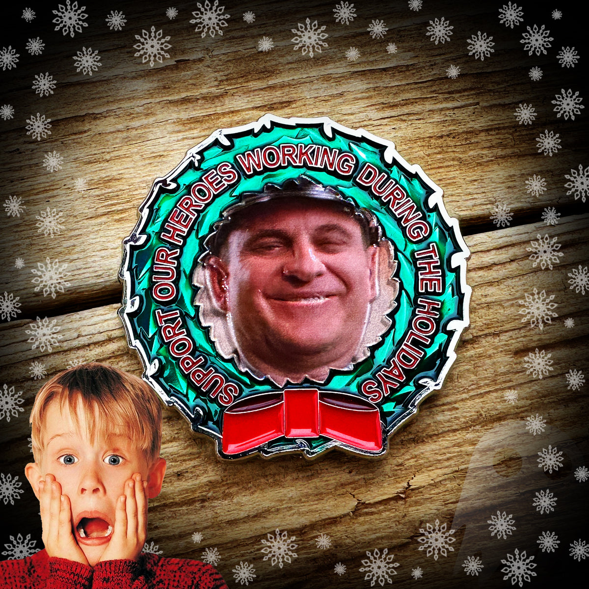 Official Poorly Made Police Memes Christmas Coin – GHOST PATCH