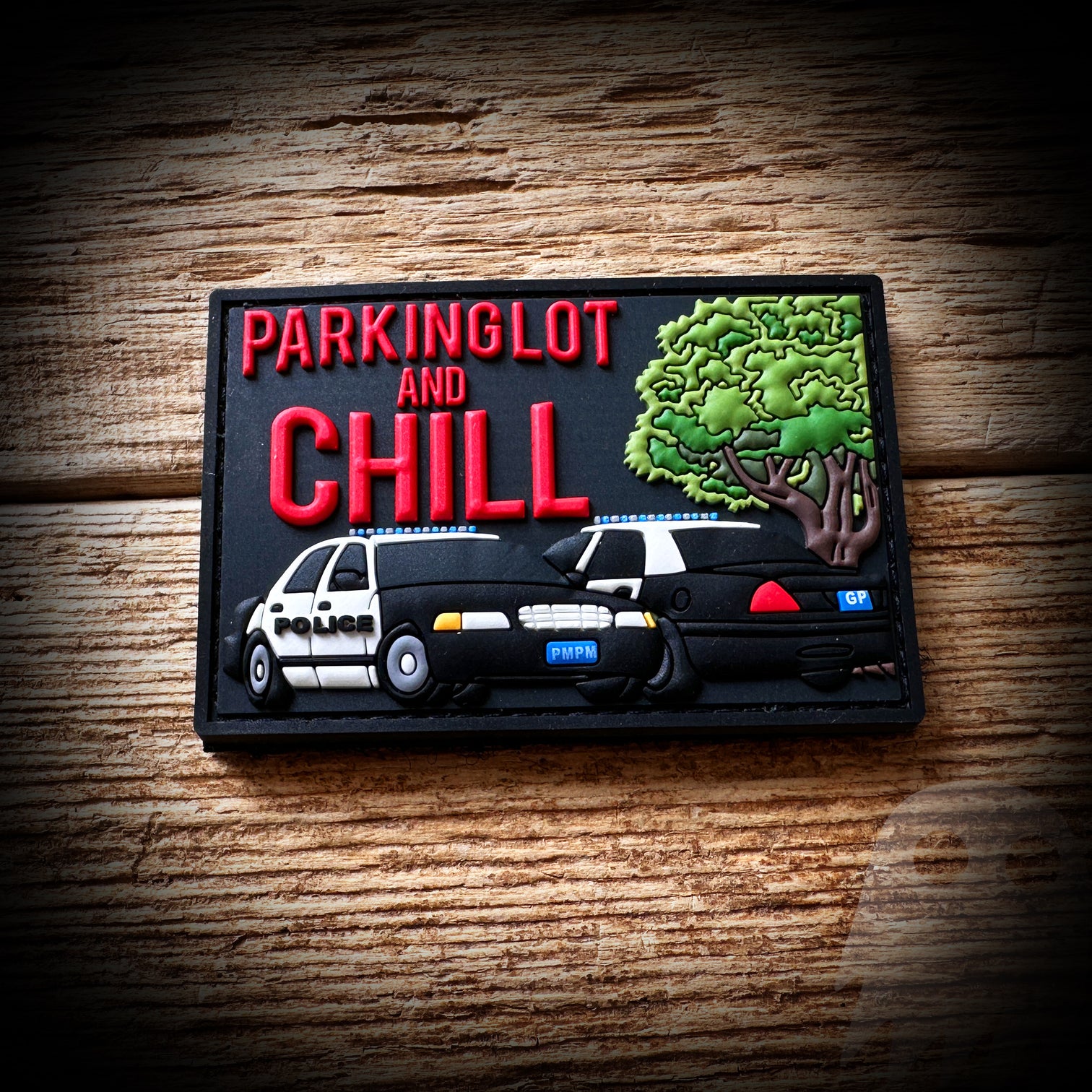 Parking Lot and Chill PMPM PVC – GHOST PATCH