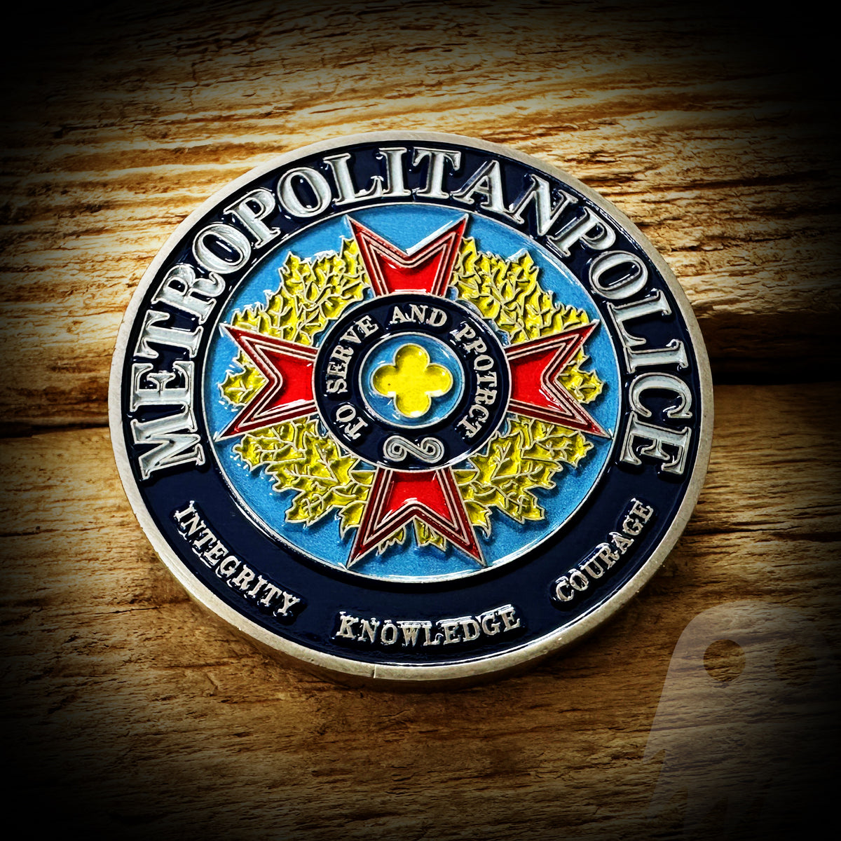 Metropolitan Police Academy Class 1984 Challenge Coin - Police Academy – GHOST PATCH