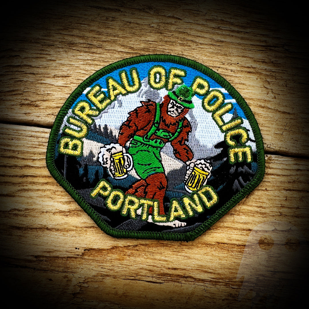 BIG FOOT Portland, OR Police Department 2023 St. Patrick's Day Patch ...