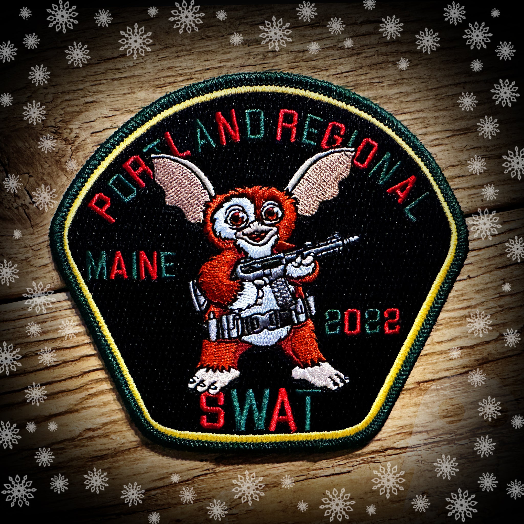 Portland, ME Regional Swat Team 2022 Christmas Patch - Authentic - HOH ...