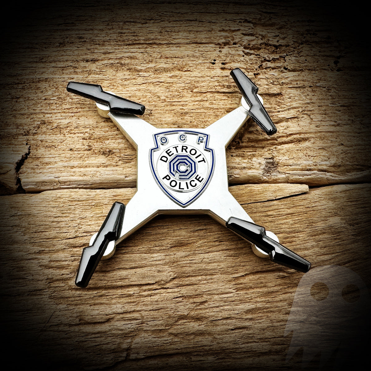 OCP Detroit Police Enforcement Drone Coin - Robocop – GHOST PATCH
