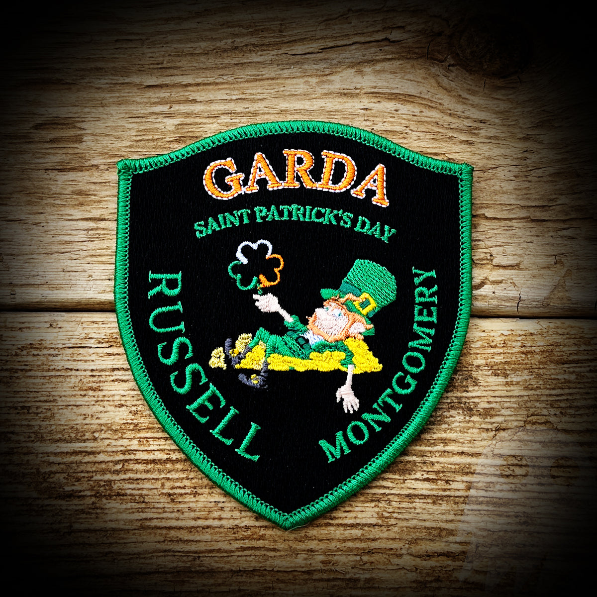 Russell Montgomery, MA Police Department 2023 St. Patrick's Day Patch ...