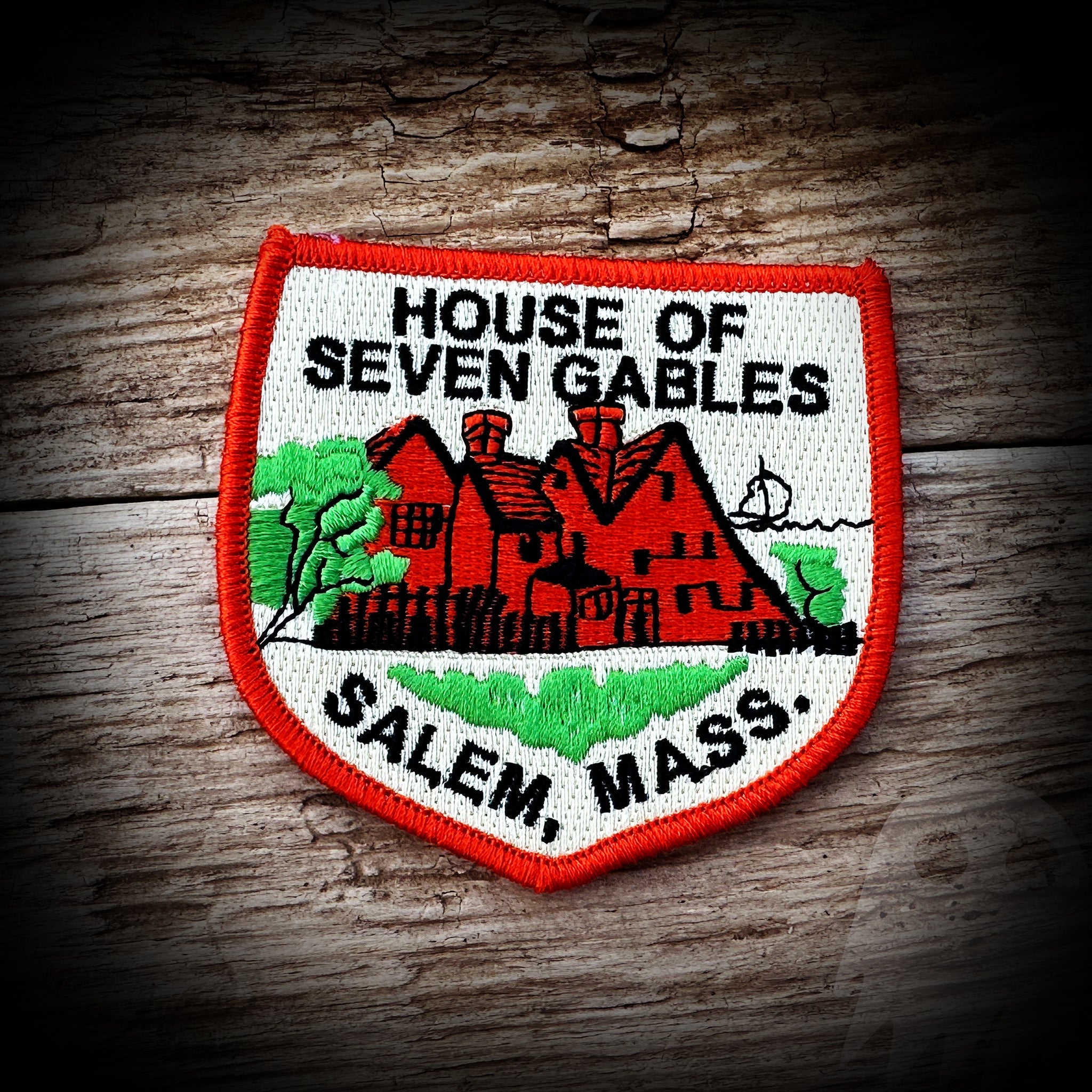 #2 Salem, MA Vintage Patch - House of Seven Gables 70's – GHOST PATCH