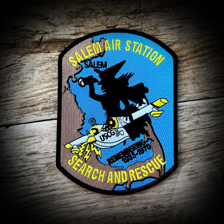 #10 Salem, MA Vintage Patch - US Coast Guard Salem Air Station – GHOST ...