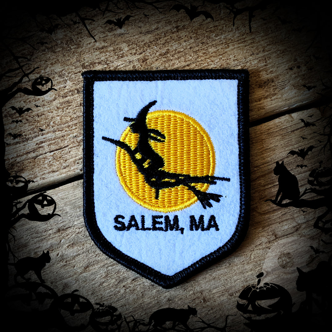 #1 Salem, MA Vintage Patch – GHOST PATCH