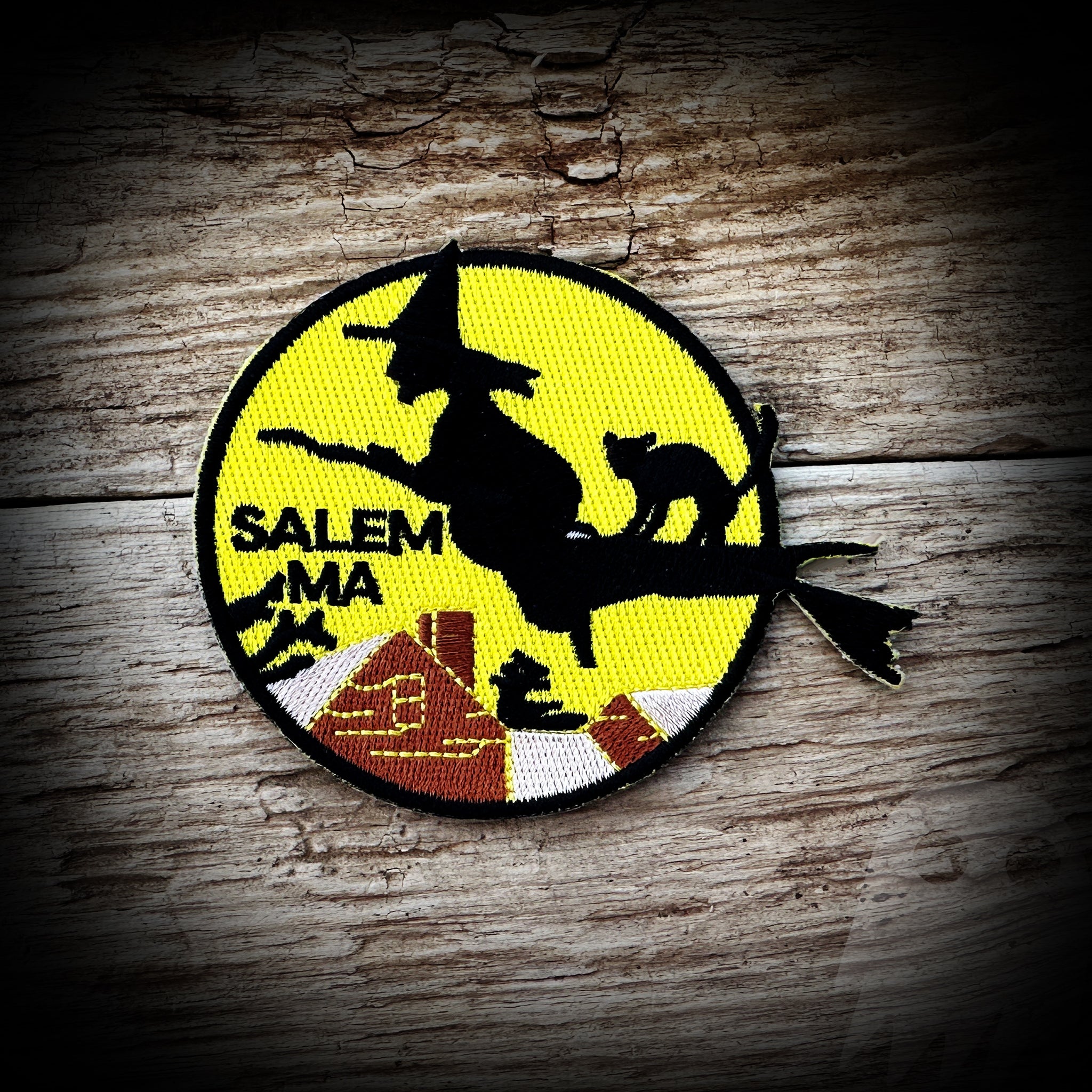 #9 Salem, MA Vintage Patch - Tourist Patch 70's – GHOST PATCH