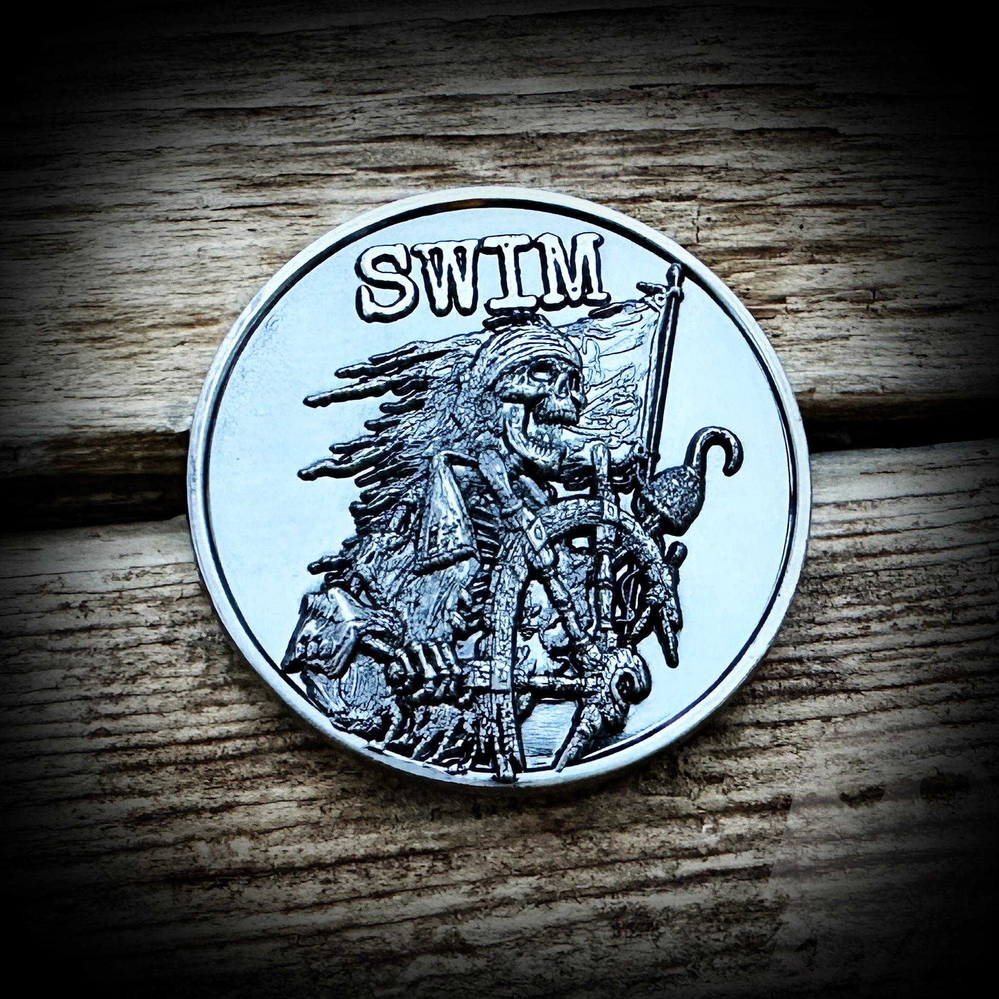 Sink or Swim Decision Coin – GHOST PATCH