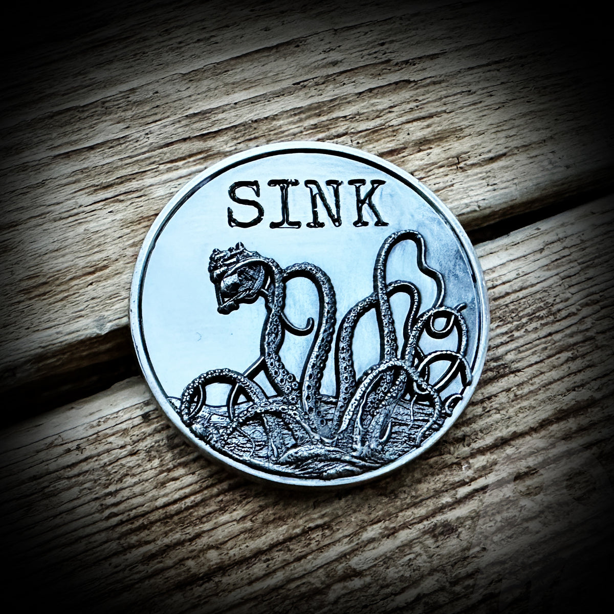 Sink or Swim Decision Coin – GHOST PATCH