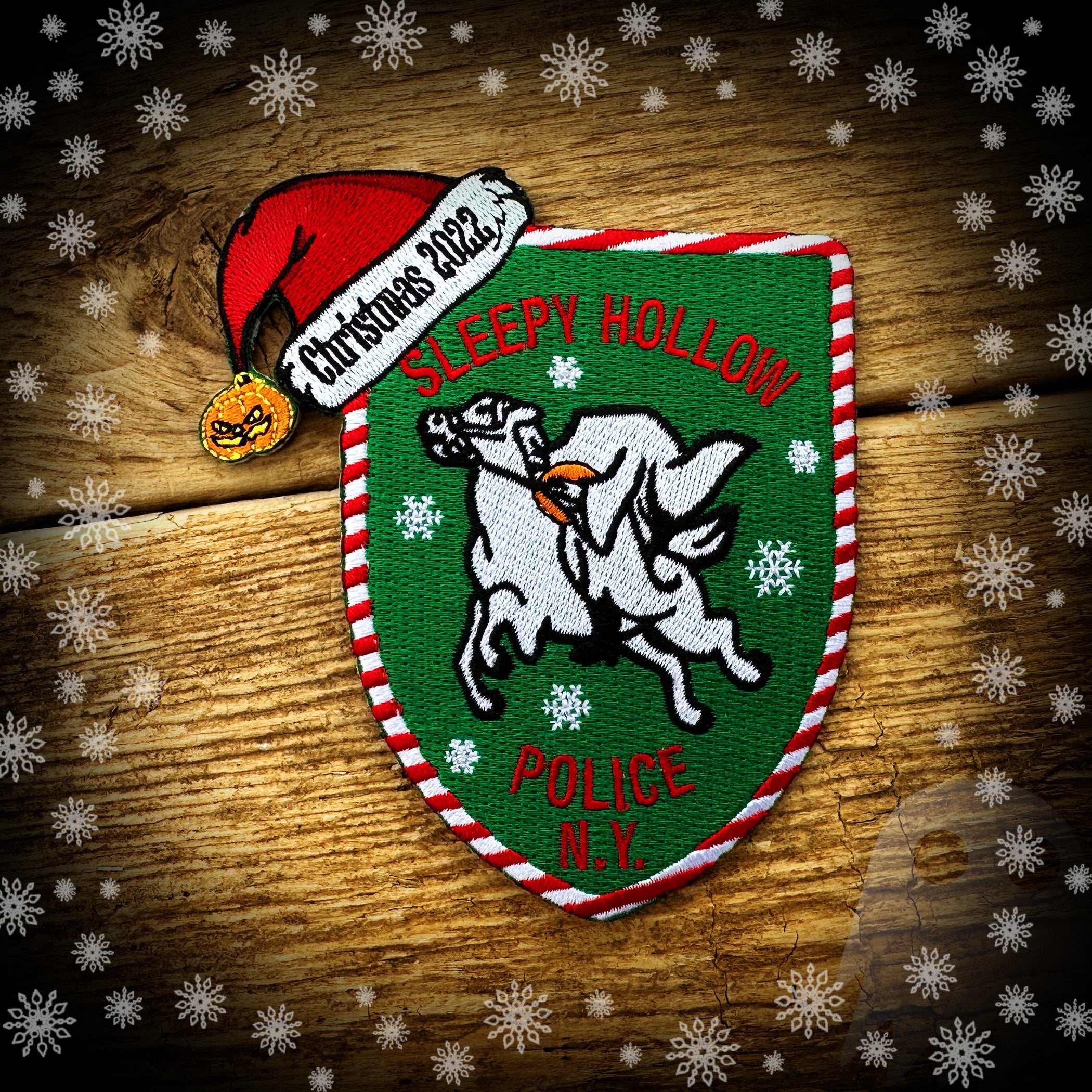 Sleepy Hollow, NY Police Department 2022 Christmas Patch - Limited Aut ...