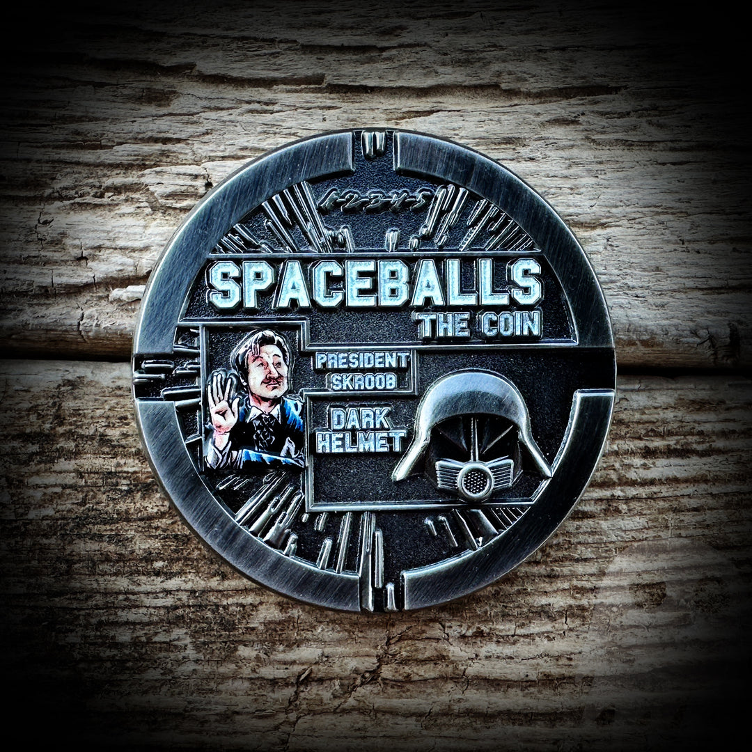Spaceballs the Coin - Spaceballs Movie - Glow in the dark! – GHOST PATCH