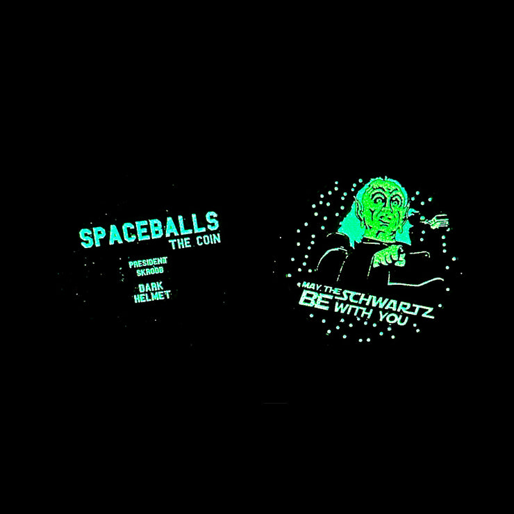 Spaceballs the Coin - Spaceballs Movie - Glow in the dark! – GHOST PATCH