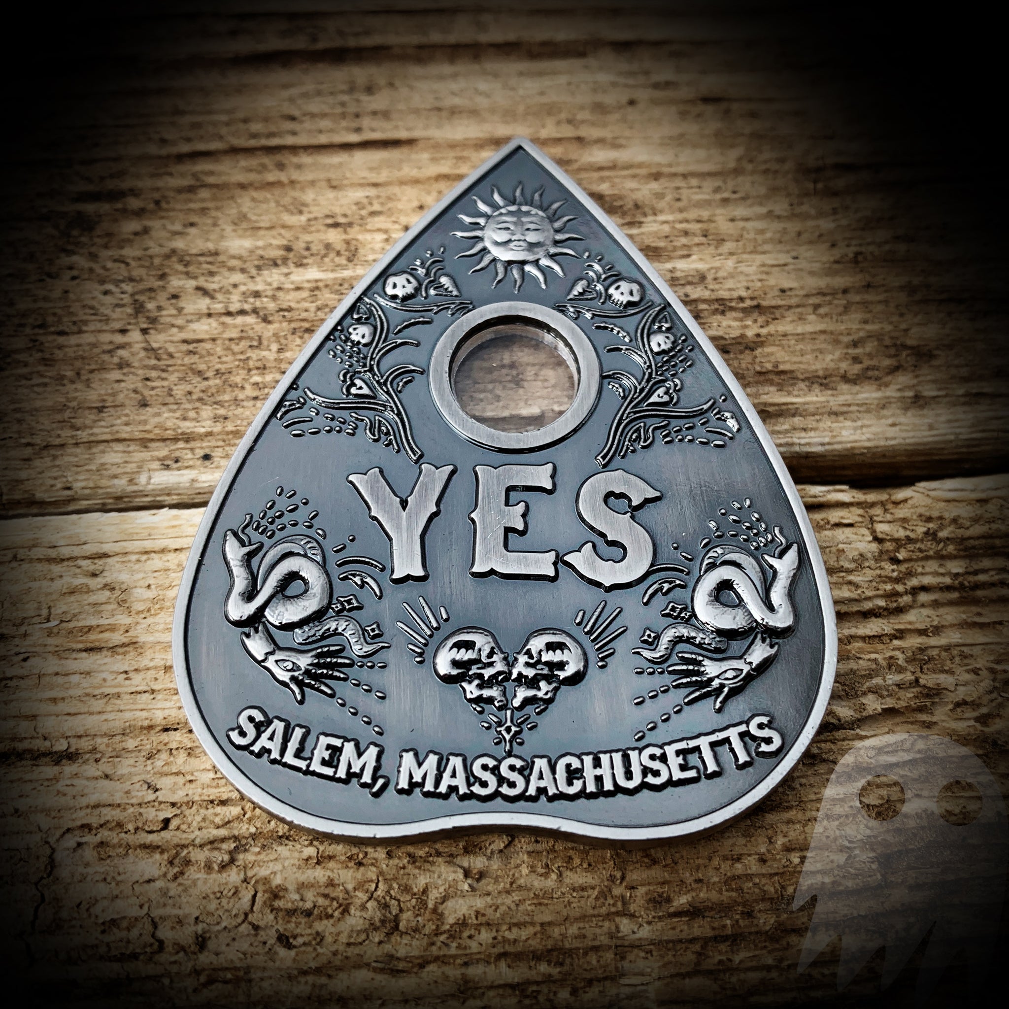 Spirit Board Decision Coin From Salem Massachusetts – GHOST PATCH