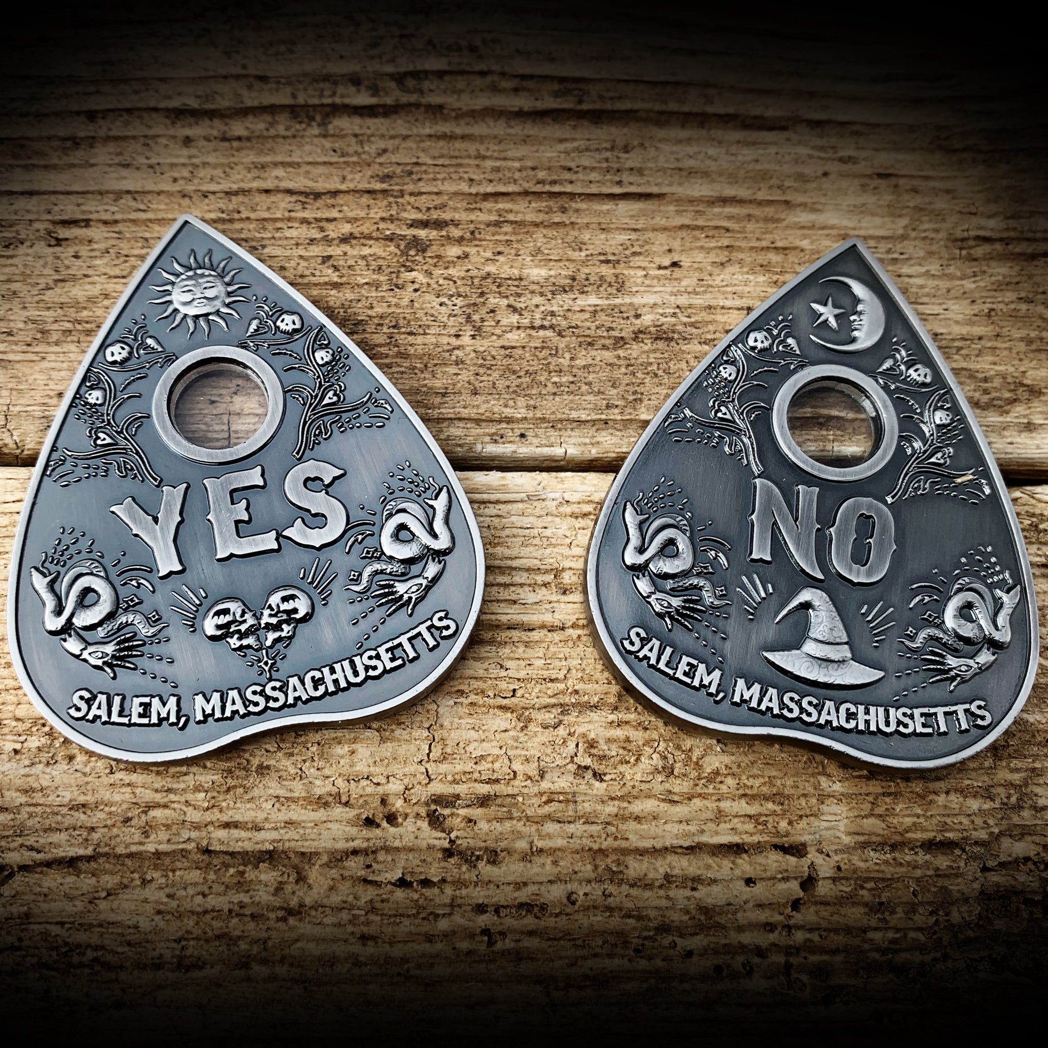 Spirit Board Decision Coin From Salem Massachusetts – GHOST PATCH