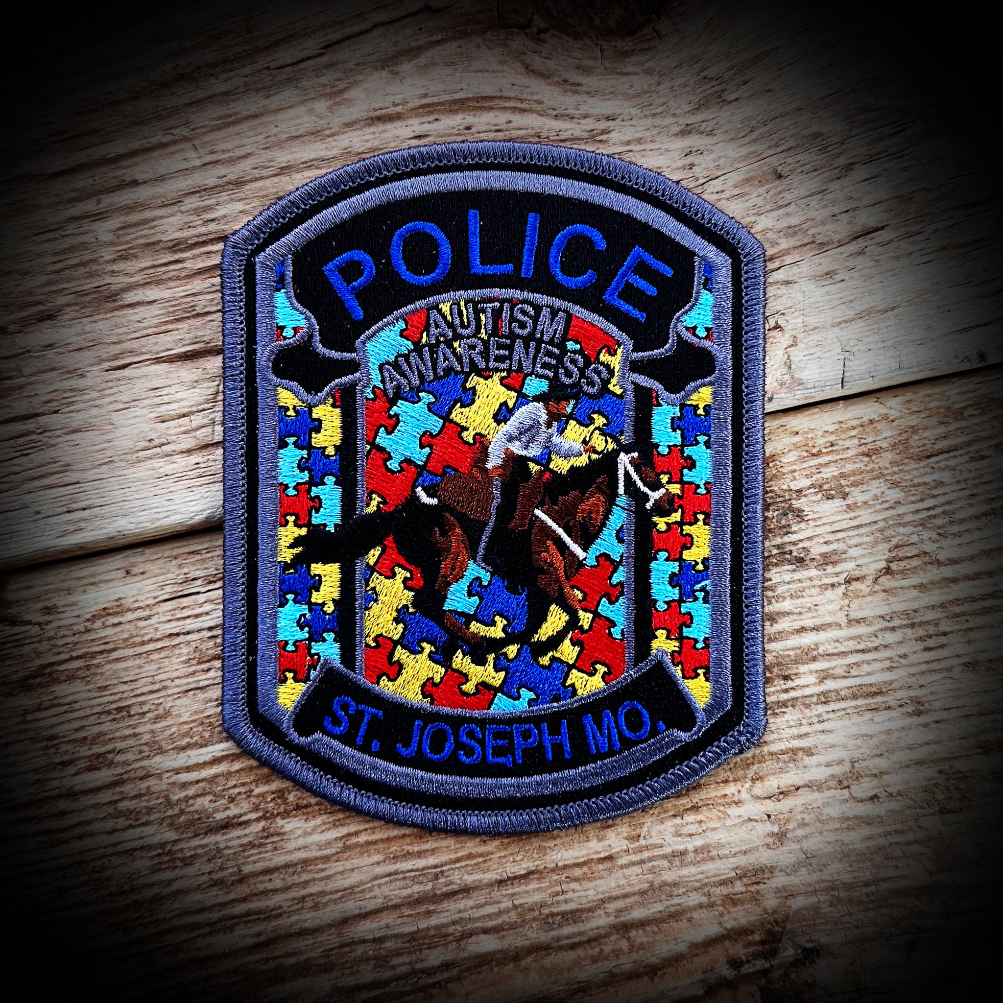 St. Joseph, MO PD - Autism Fundraiser - Authentic – GHOST PATCH