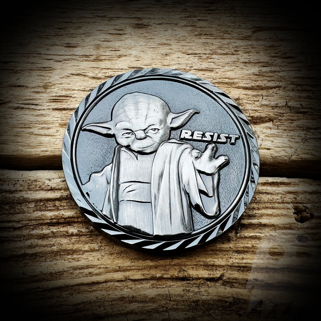 Galactic Wars Resist Decision Coin – GHOST PATCH