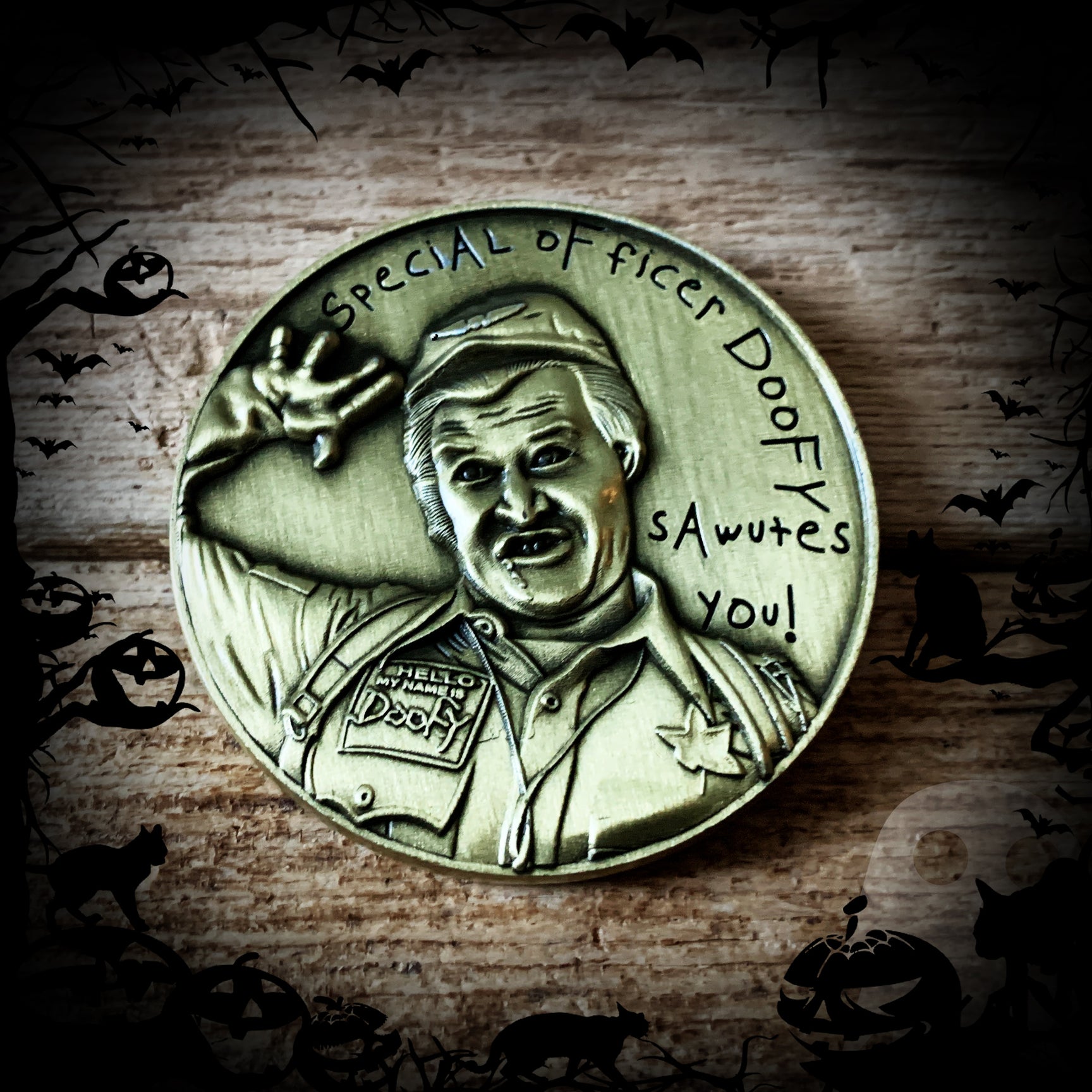 Stevenson County Sheriff's Office Coin - Special Officer Doofy - Scary ...