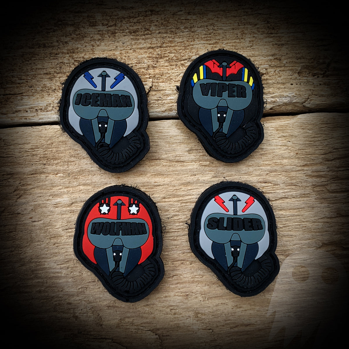 Fighter Pilot Call Sign Helmets (ALL 13!!!) – GHOST PATCH