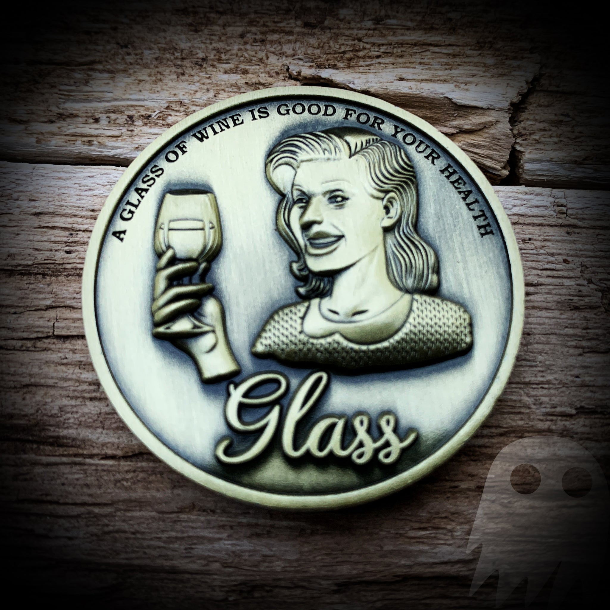 Wine Decision Coin – GHOST PATCH