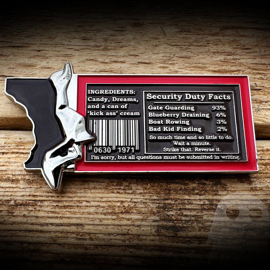 Challenge Coin - Wonka Security – GHOST PATCH