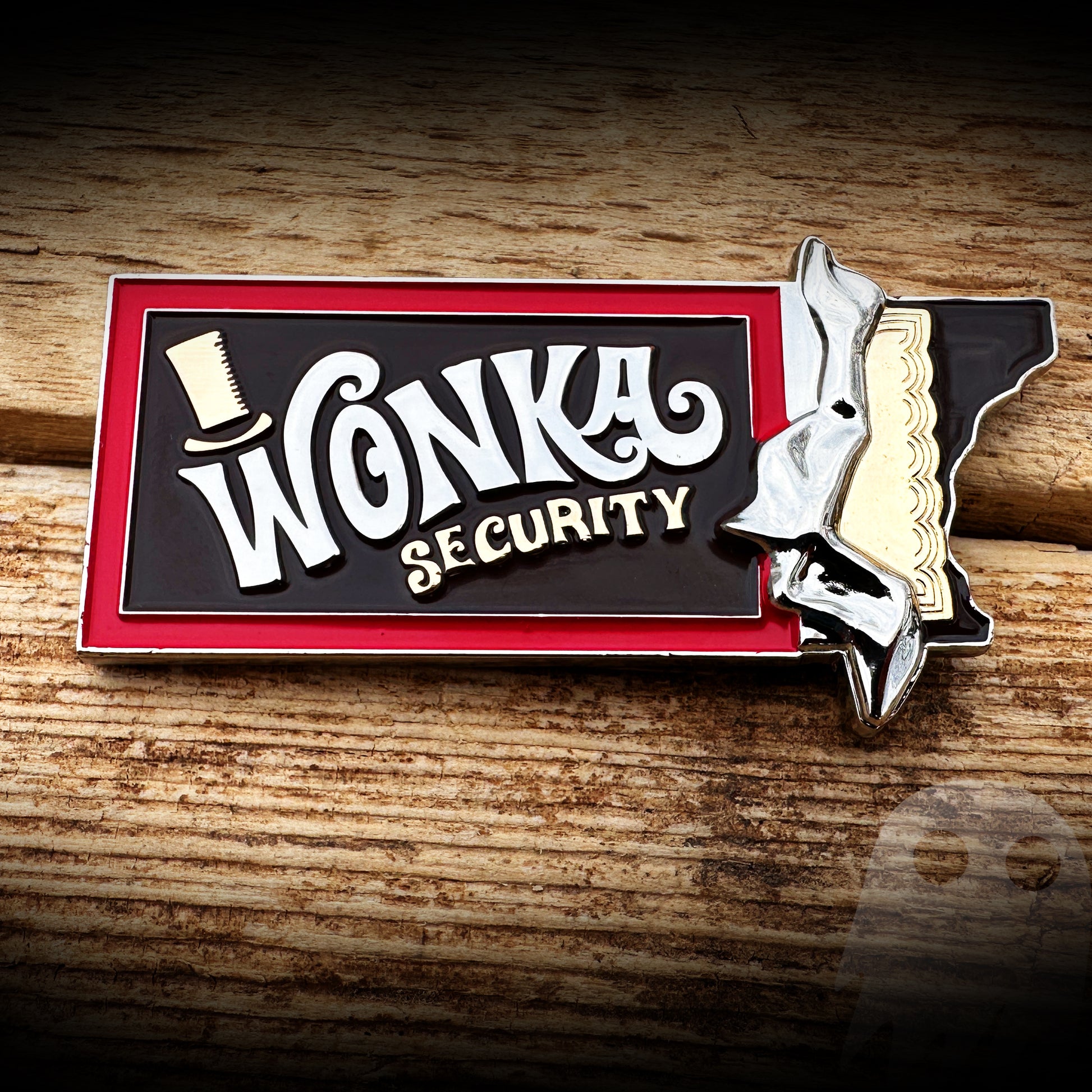 Challenge Coin - Wonka Security – GHOST PATCH