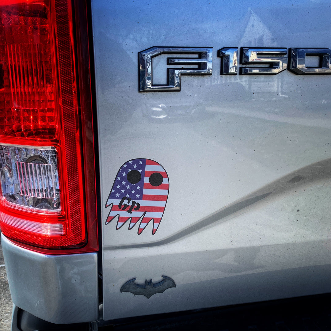 Reflective Patriotic Boomer Vinyl Decal - 4" – GHOST PATCH